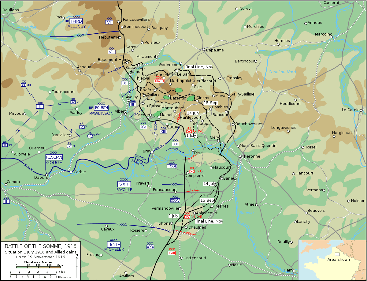 World War 1 Maps